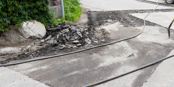 How Do I Select Asphalt Overlay or Complete Asphalt Replacement?