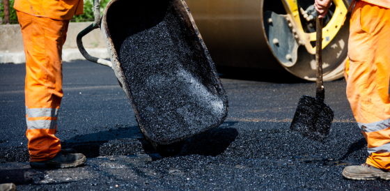 Asphalt Color Material | Crossroads Paving CT
